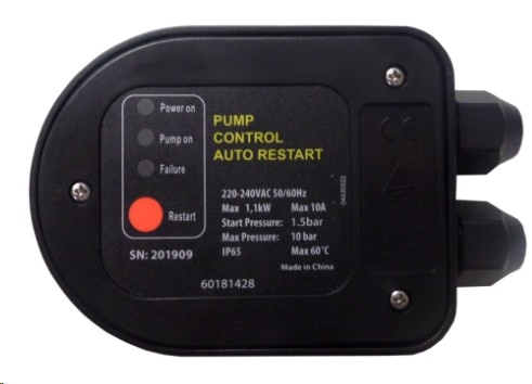 DAB PUMP CONTROL 1.1KW / 10A | Waterware Irrigation, Pumps and Purification